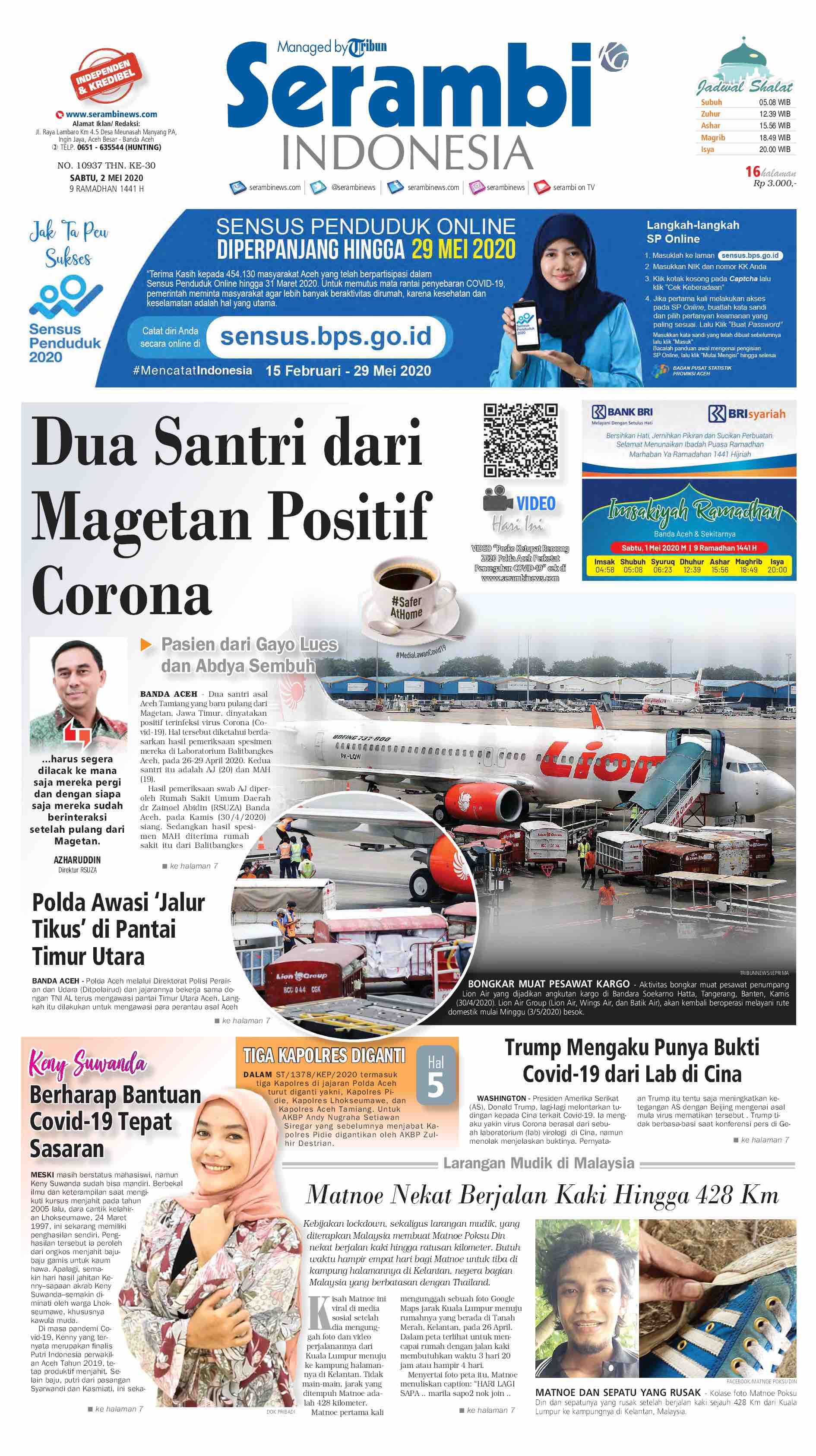 Pasang Iklan Koran Serambi Indonesia Resmi – Iklan Lelang, RUPS ...