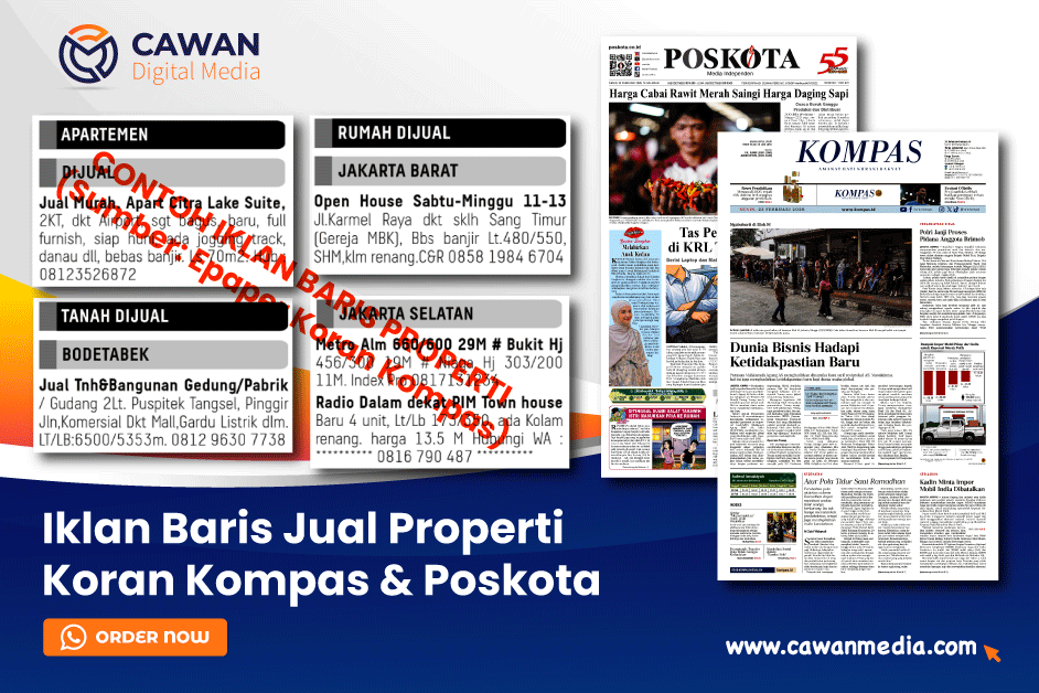 Biro Pasang Iklan Koran Kompas Poskota – Pasang Iklan Koran Kompas ...