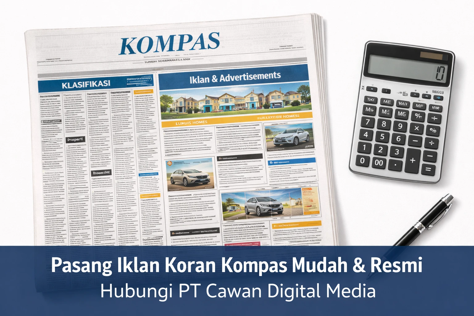 Harga Pasang Iklan di Koran Kompas 2026: Tarif Lengkap Semua Jenis ...